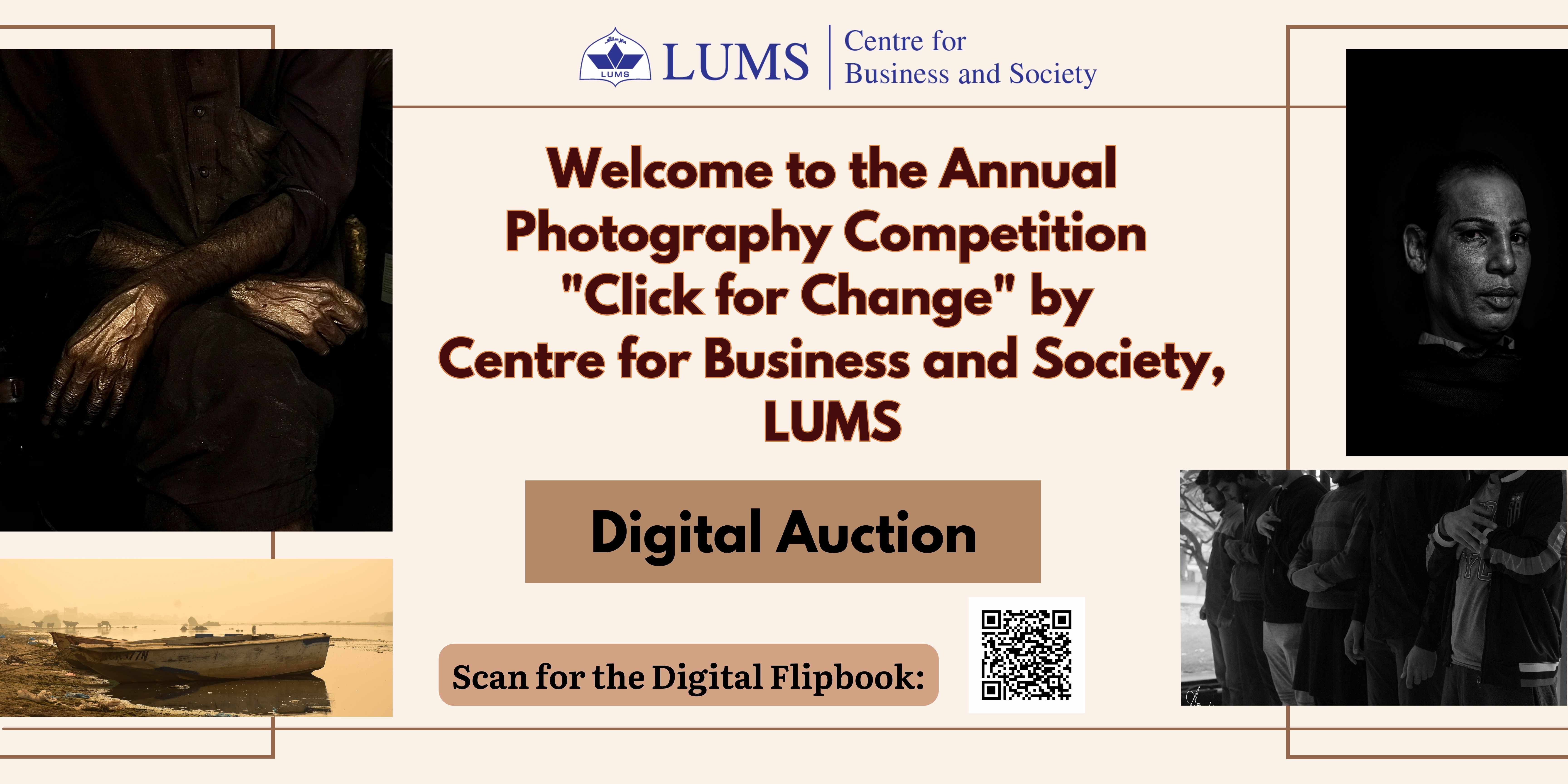 Click for Change - Digital Auction | Centre for Business and Society